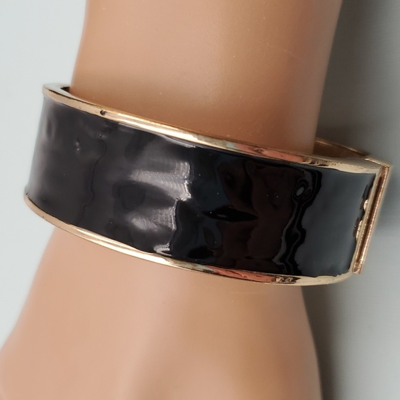Aldo | Jewelry | Aldo Black Gold Bracelet | Poshmark